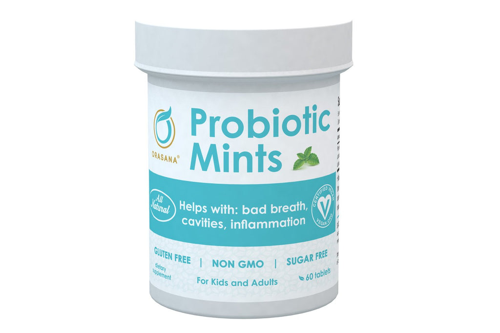 Vegan Probiotic Mints – Orasana® All Natural Oral Health & Wellness